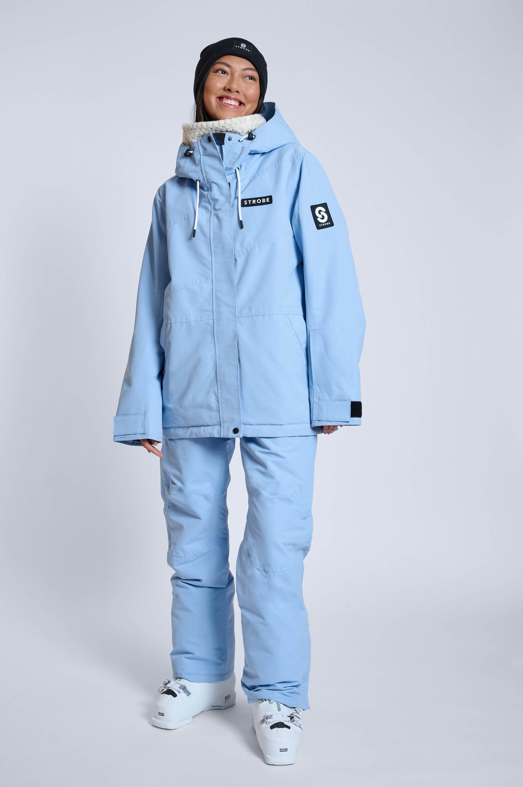 Aura Ski Jacket Serenity Blue - Women's - Strobe