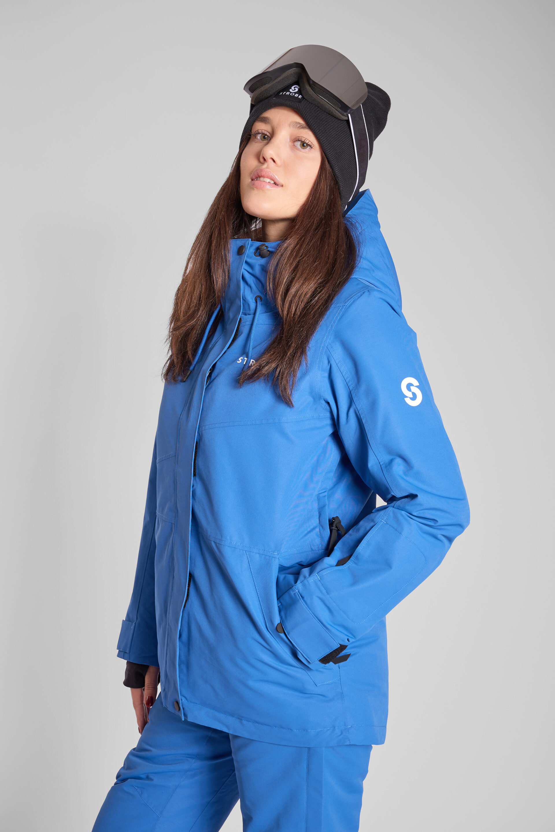 Aura Ski Jacket Cobalt - Women's - Strobe