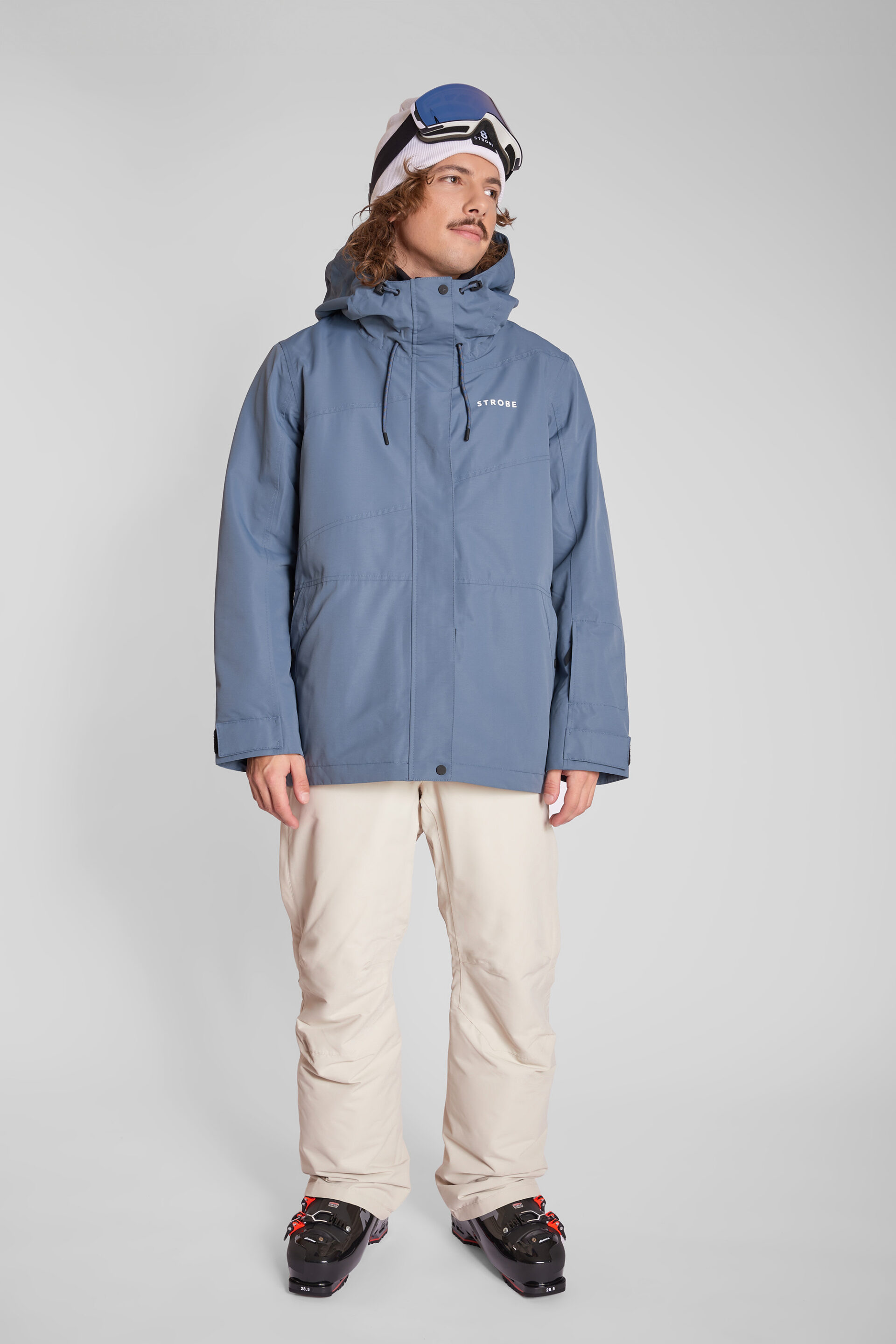 Aura Ski Jacket Slate Blue - Men's - Strobe