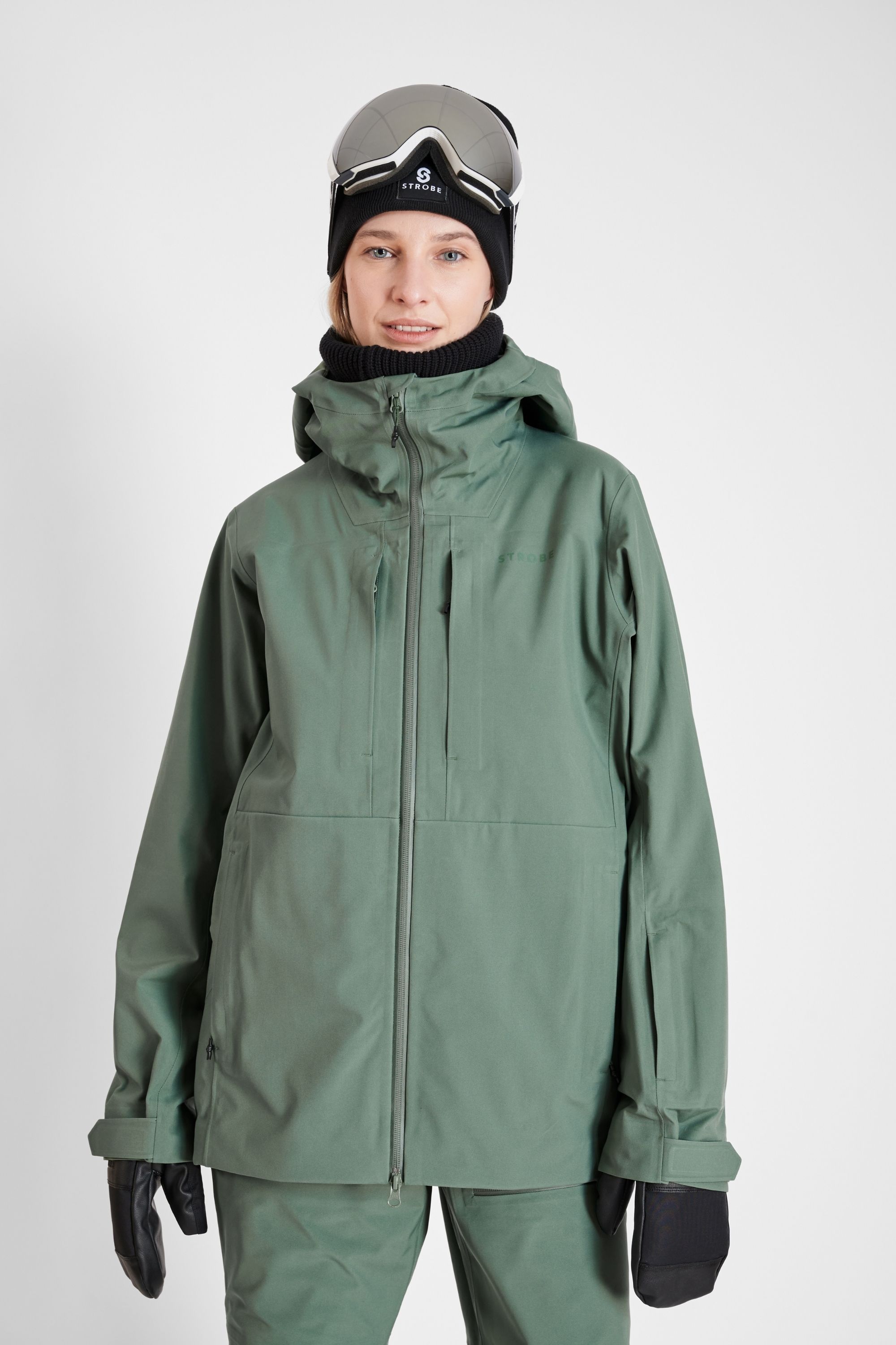 Gentian 3L Shell Jacket - Duck Green - Women's - Strobe